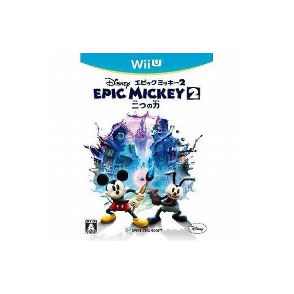 商品名：中古WiiUソフト ディズニーエピックミッキー2 〜二つの力〜WUP-P-AEMJ物語は“ウェイスト・ランド”と呼ばれるディズニーの忘れられたキャラクターが住む不思議な世界‥。そのウェイスト・ランドに危機が訪れる！！ミッキーマウスが...