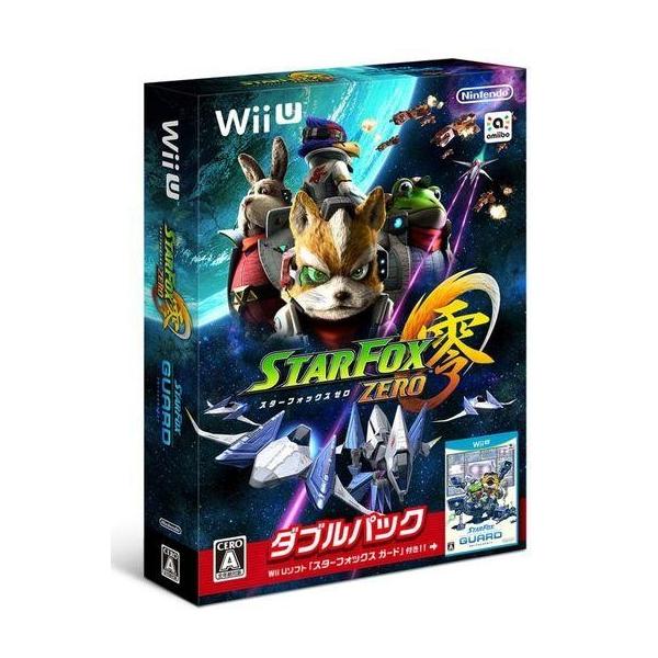 商品名：中古WiiUソフト 『スターフォックス ゼロ・スターフォックス ガード』ダブルパック WUP-P-BFXJ■ダブルパック内容・WiiU「スターフォックス ゼロ」ソフト・WiiU「スターフォックス ガード」ソフトused0130_game