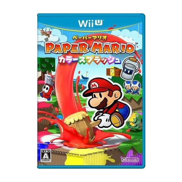商品名：中古WiiUソフト ペーパーマリオ カラースプラッシュWUP-P-CNFJペラペラの紙でできた「ペーパーマリオ」が、紙の世界を冒険する『ペーパーマリオ』シリーズ色がうばわれてしまったイロドリアイランドを元に戻すため、マリオたちの長い...