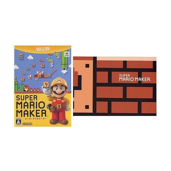 商品名：中古WiiUソフト スーパーマリオメーカー(初回ブックレット付)WUP-R-AMAJ※初回特典の外箱、ブックレットが付属いたします。「限定仕様ブックレット付き版」(ハードカバー)、「ブックレット付き版」のどちらかのお届けとなります。...