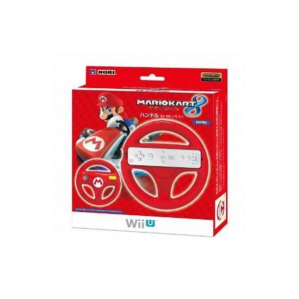 商品名：中古WiiUハード マリオカート8 ハンドル リモコンマリオWIU-068used0130_game