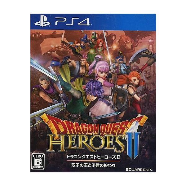 商品名：中古PS4ソフト ドラゴンクエストヒーローズII 双子の王と予言の終わりPLJM-80158こちらの商品は、オンラインマニュアルになります。操作ガイドが付きますが、詳しい紙媒体の説明書は付属致しません。※中古商品につきましてはチケッ...