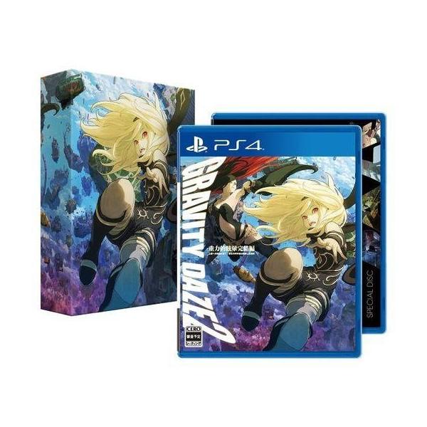 商品名：中古PS4ソフト GRAVITY DAZE 2 重力的眩暈完結編 [初回限定版]PCJS-50010都市上空を浮遊する政府地区周辺で異常な重力波の乱れが観測され、キトゥンは、パートナーの重力使いクロウと警務官シドーを伴い、調査に赴く...