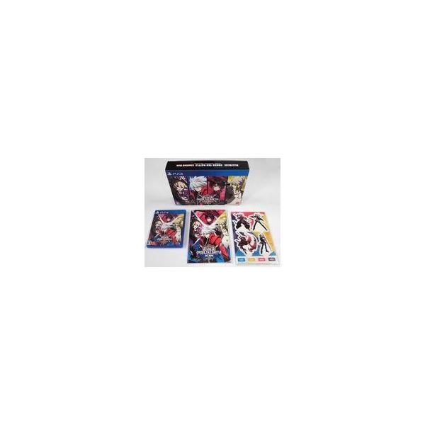 商品名：中古PS4ソフト BLAZBLUE CROSS TAG BATTLE Limited BoxPLJS-36045全てが一新された「ＢＬＡＺＢＬＵＥ」シリーズ最新作！作品の垣根を超えて、4つの人気作がクロスオーバー！「2vs2」のタッ...