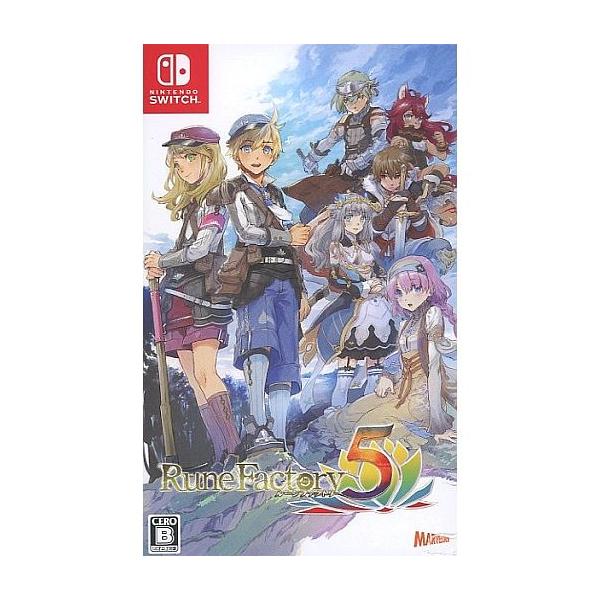 商品名：中古ニンテンドースイッチソフト ルーンファクトリー5 [通常版]HAC-P-AYF3A新たな舞台で　新たな冒険。ルーンファクトリー　新章はじまる。町の住人たちとの交流や恋愛、畑仕事や釣りといった日々の生活を送りながら、武器や魔法を使...