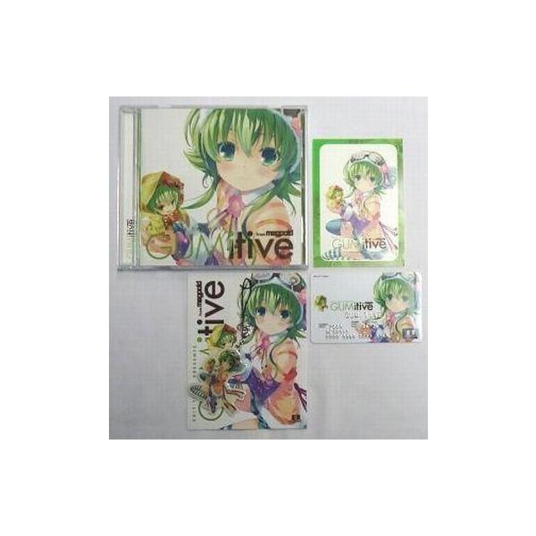 商品名：中古アニメ系CD EXIT TUNES PRESENTS GUMitive from Megpoid[初回仕様]QWCE-00195【封入特典】・ステッカー・クレジット型フェイクカード・携帯ストラップused0130_cd