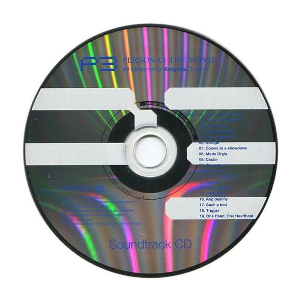 商品名：中古アニメ系CD PERSONA3 THE MOVIE #2 Midsummer Knight’s Dream 完全生産限定版特典サウンドトラックCDANZX-11108Blu-ray＆DVD「劇場版ペルソナ3 #2 Midsumm...