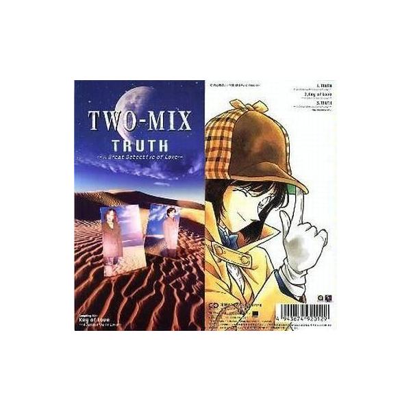 商品名：中古アニメシングルCD TWO-MIX/TRUTH〜A Great Detective of Love〜 「名探偵コナン」OP 裏表紙：TWO-MIX高山みなみ絵WPD7-9201(1)TRUTH〜A Great Detective...