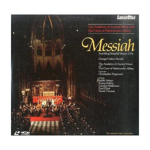 商品名：中古LD ヘンデル オラトリオ「メサイア」SM088-3282LD2枚組