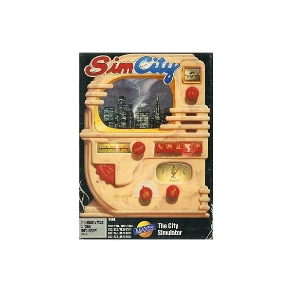 商品名：中古PC-9801 5インチソフト シムシティ[5インチ版]■商品内容物・ゲームディスク(1枚)・マニュアル・クイックリファレンスカード