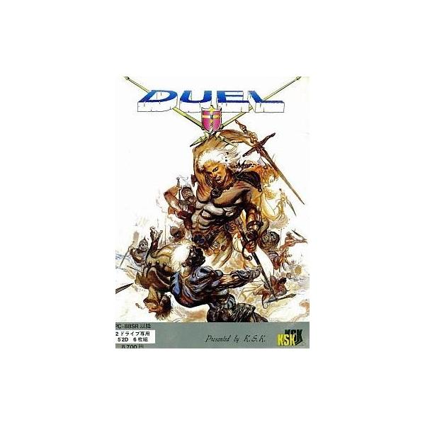 商品名：中古PC-8801SRソフト DUEL デュエル■商品内容物・ゲームディスク(6枚)・マニュアル
