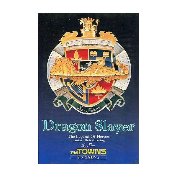商品名：中古FMT 3.5インチソフト ドラゴンスレイヤー英雄伝説FWNW-14001■商品内容物・ゲームディスク(3枚)・マニュアル・リファレンスマニュアル・モンスターマニュアル・地図
