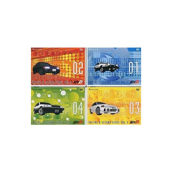 商品名：中古アニメDVD 頭文字D Second Stage 全4巻セットAVBAused0130_dvd