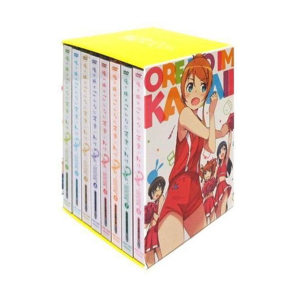 商品名：中古アニメDVD 俺の妹がこんなに可愛いわけがない。第二期 完全生産限定版 全8巻セット(全巻収納BOX付き)ANZB同一対象店舗にて全巻購入された方に先着でプレゼントされた「かんざきひろ描き下ろし全巻収納BOX」付きです。used...