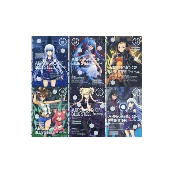 商品名：中古アニメDVD 蒼き鋼のアルペジオ -アルス・ノヴァ- 初回生産限定盤 全6巻セットVTZF※中古商品につきましてはシリアルコード類(記載用紙の有無含む)は保証対象外とさせて頂きます。　予めご了承の上、ご購入下さい。used013...