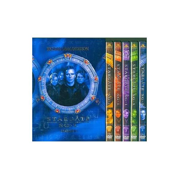 商品名：中古海外TVドラマDVD スターゲイト SG-1 コンプリートBOXGXBA-237355枚組■特典・三方背BOXused0130_dvd