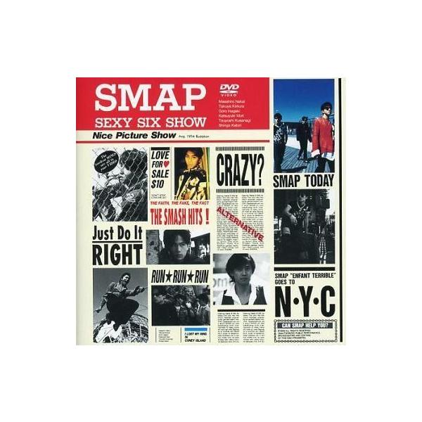 商品名：中古邦楽DVD SMAP/SEXY SIX SHOWVIBL-184used0130_dvd