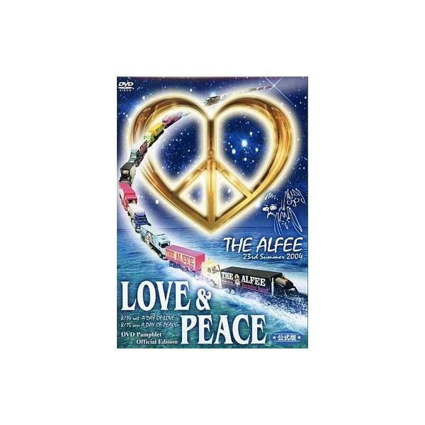 商品名：中古邦楽DVD THE ALFEE / 23rd Summer 2004 LOVE＆PEACE DVDパンフレット 公式版ALFEE-Kライブ映像は殆ど収録されておりません。御了承下さい。■特典・リーフレット(8P)used0130...
