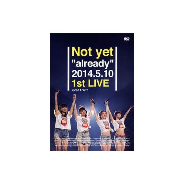 商品名：中古邦楽DVD Not yet already 2014.5.10 1st LIVECOBA-6703used0130_dvd