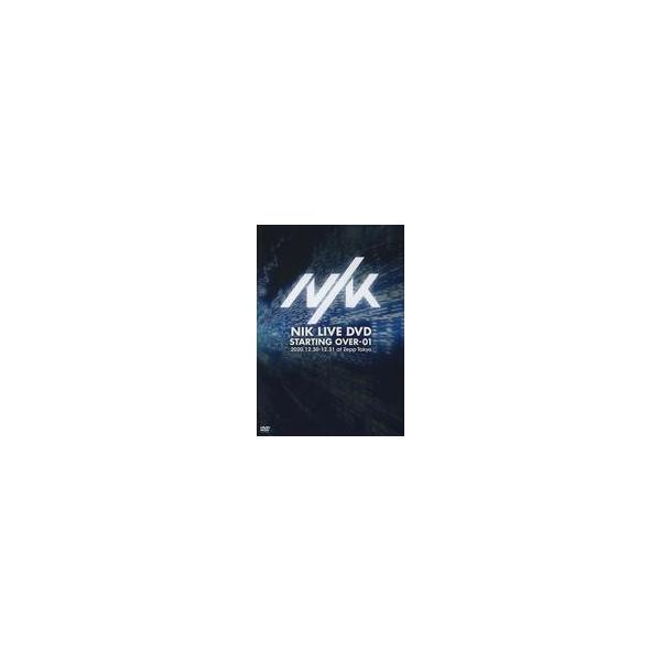 商品名：中古邦楽DVD NIK / NIK LIVE DVD STARTING OVER-01 2020.12.30-12.31 at Zepp TokyoARGS-005D■特典・ブックレット※中古商品につきましてはトレーディングカードの...