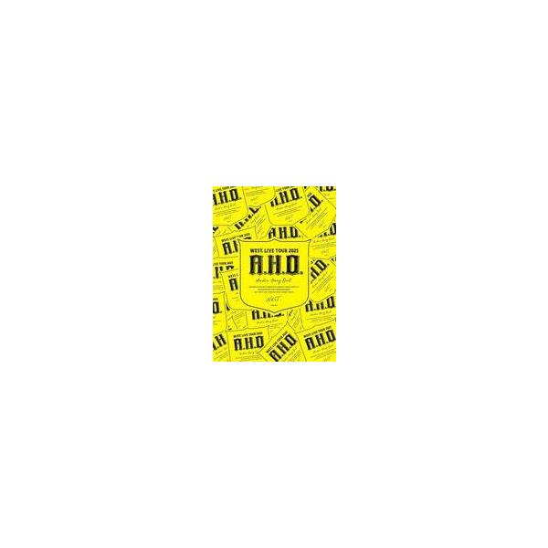 商品名：中古邦楽DVD WEST. / WEST.LIVE TOUR 2025 A.H.O.-Audio Hang Out- [通常盤]LCBN-03822枚組■特典・ポストカード2枚used0130_dvd