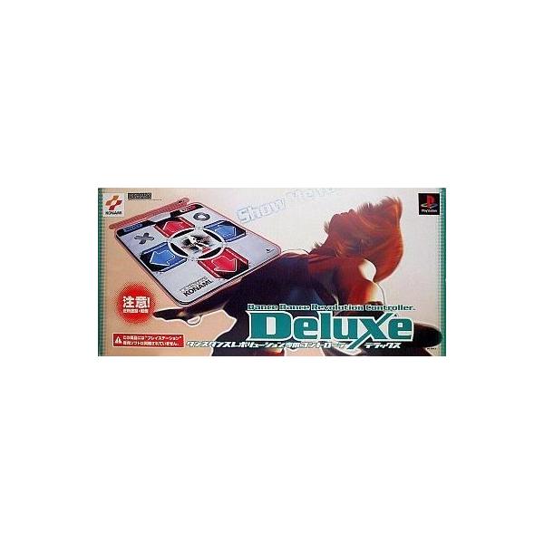 商品名：中古PSハード DDRコントローラーデラックスRU023※中古商品の場合、消耗品である固定パッドの有無・傷等の保障は出来かねます。予めご了承下さい。used0130_game