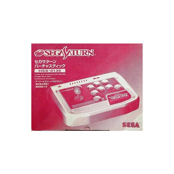 商品名：中古セガサターンハード セガサターン バーチャスティック (ホワイト)[HSS-0136 ]製造ロットによるレバーの種類はお選びいただけません。※中古商品の場合、本体のみの提供とさせて頂く場合が御座います。予めご了承下さい。used...