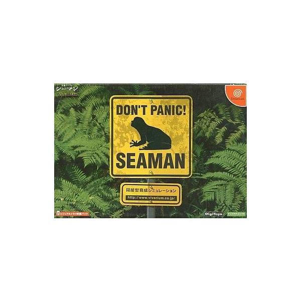 商品名：中古ドリームキャストソフト SEAMAN 〜禁断のペット〜[スペシャル パッケージ版]T-39402M中古商品につきましてはビジュアルメモリキャップ・マイクスポンジは保証対象外とさせて頂きます。予めご了承の上、ご購入下さい。used...