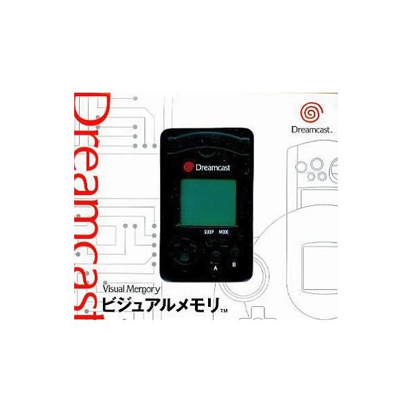 商品名：中古ドリームキャストハード DCカラービジュアルメモリー(ピュアブラック)ドリームキャスト(Dreamcast)関連商品used0130_game