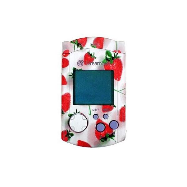商品名：中古ドリームキャストハード DCカラービジュアルメモリー(いちご柄)ドリームキャスト(Dreamcast)関連商品used0130_game中古注意事項：※中古商品の場合、本体のみの状態でのお届けになる場合が御座います。予めご了承下さい。