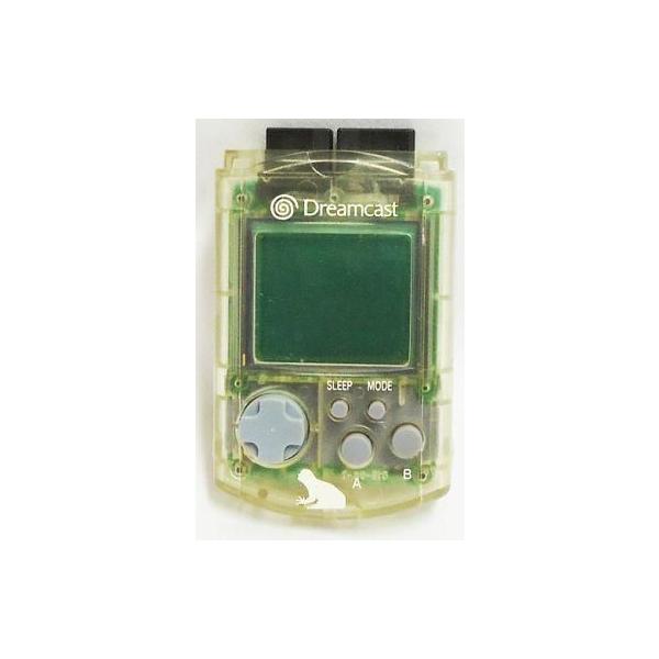 商品名：中古ドリームキャストハード DC ビジュアルメモリ (スケルトン/限定版シーマン同梱メモリ)HKT-7000※こちらの商品はDCソフト「シーマン・禁断のペット　限定版」に同梱していたビジュアルメモリ単体での取り扱いになります。use...