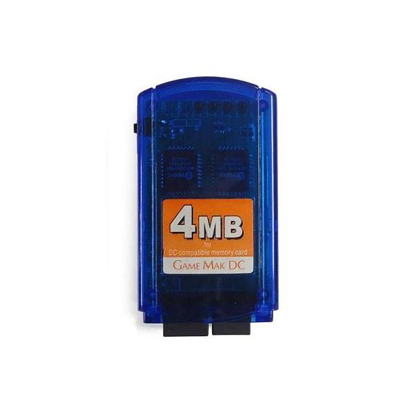 商品名：中古ドリームキャストハード GAME MAK DC 800ブロックDCメモリー (クリアブルー)ドリームキャスト(Dreamcast)関連商品used0130_game