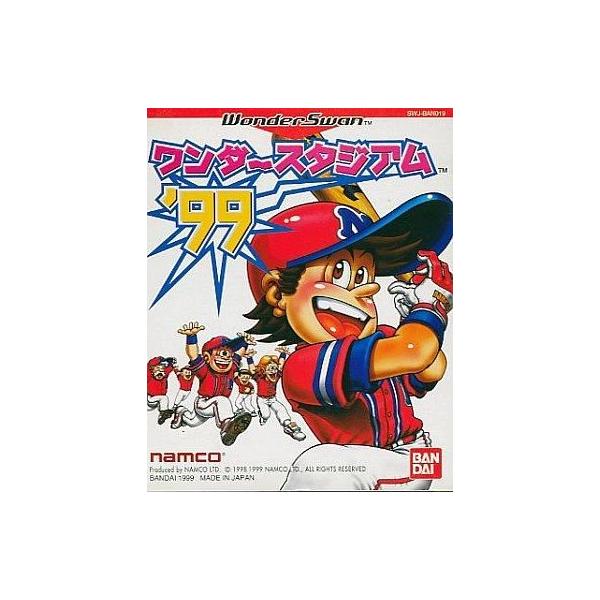 商品名：中古ワンダースワンソフト ワンダースタジアム99SWJ-BAN019ワンダースワン(WONDER SWAN)用ソフトused0130_game