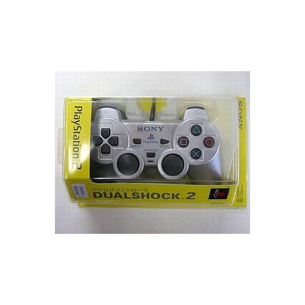 商品名：中古PS2ハード アナログコントローラ (DUAL SHOCK2) サテン・シルバーSCPH-10010SS※ブリスターパッケージの為、中古商品の場合本体のみの状態でのお届けになる場合が御座います。予めご了承下さい。used0130...