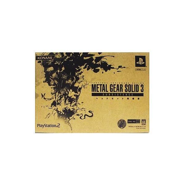 商品名：中古PS2ソフト METAL GEAR SOLID3 SUBSISTENCE [ヘッドセット同梱版]SLPM-66117プレイステーション2(Playstation2)用ソフトused0130_game