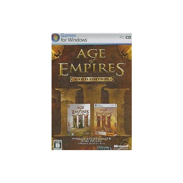商品名：中古WindowsXP AGE of EMPIRES III GOLD EDITION [日本語版]X14-06606WindowsXP/Vista CDソフト【内容物】・AGE of EMPIRES III (CD-ROM×3）・...