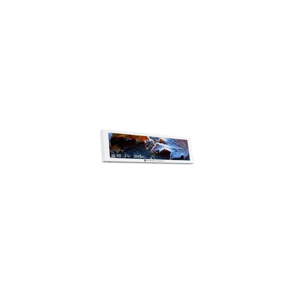 商品名：新品PCハード Trofeo Vision 9.16インチIPSディスプレイ搭載ガジェット (ホワイト) [TH-TV916LCD-WH]TH-TV916LCD-WH仕様寸法：約251×68×17mm本体重量：約269g ディスプレ...