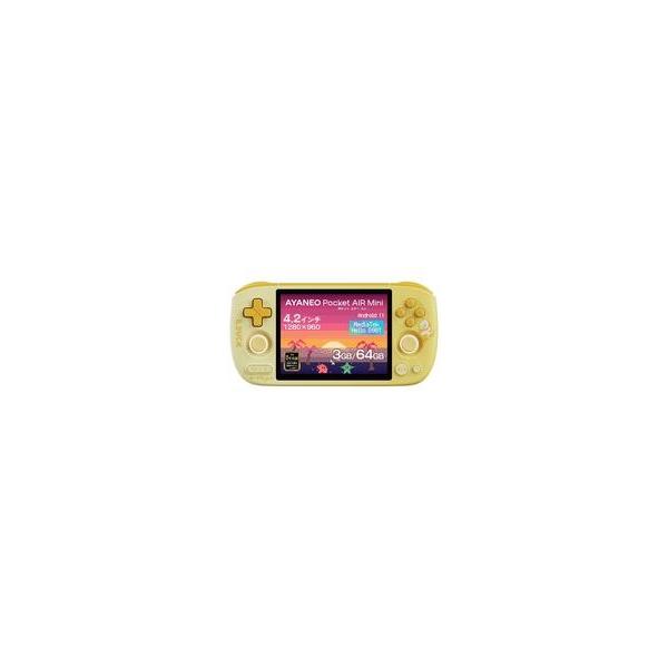 商品名：新品Windows11ハード ポータブルゲーミングPC AYANEO Pocket Air Mini Media Tek Helio G90T 3GB+64G BB.Duck特別版 [AYAPKAM-G90-364BD]AYAPKA...
