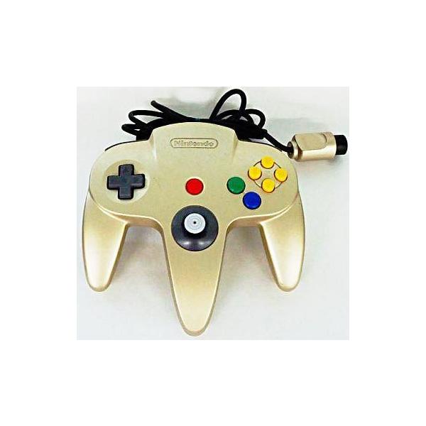 商品名：中古ニンテンドウ64ハード コントローラーブロス(ゴールド)非売品used0130_game
