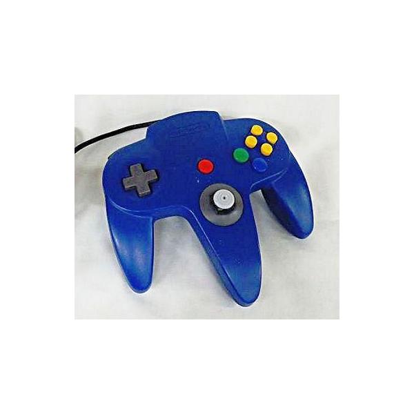 商品名：中古ニンテンドウ64ハード コントローラブロス(ブルー)NUS-005-CB  ※周辺機器の為、中古商品の場合本体のみの状態でのお届けになる場合が御座います。予めご了承下さい。used0130_game