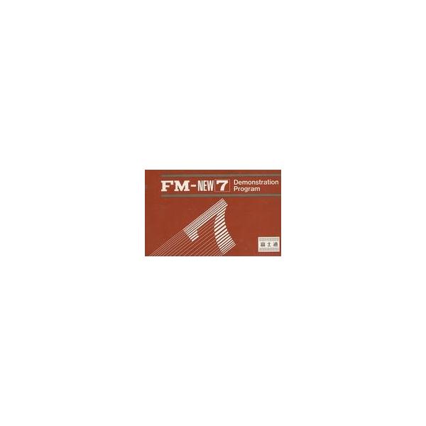 商品名：中古FM-NEW7 カセットテープソフト FM-NEW7 Demonstration ProgramSM07317-F912