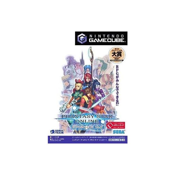 商品名：中古NGCソフト ファンタシースターオンライン エピソード I＆ IIDOL-P-GPOJ used0130_game