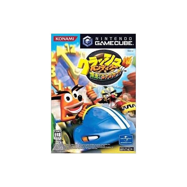 商品名：中古NGCソフト クラッシュバンディクー 爆走!ニトロカートDOL-P-GC8Jused0130_game