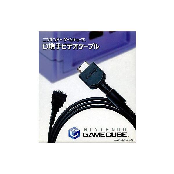 商品名：中古NGCハード D端子ビデオケーブルDOL-DC  紙媒体の説明書は付属しません。used0130_game
