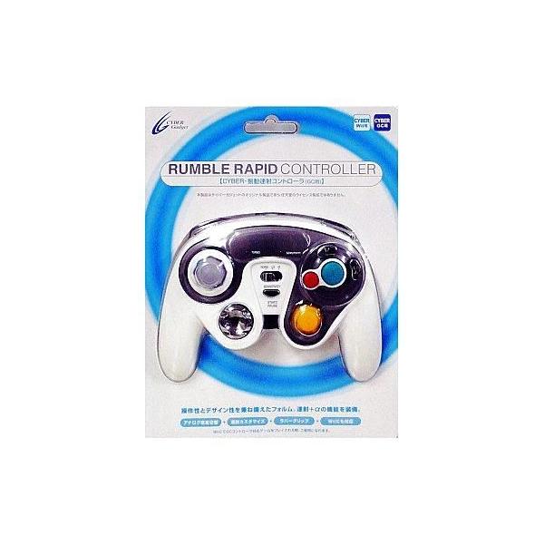 商品名：中古NGCハード NGC用 振動連射コントローラ ホワイトCY-SRPC-WH※周辺機器のの為、中古商品の場合本体のみの状態でのお届けになる場合が御座います。予めご了承下さい。used0130_game