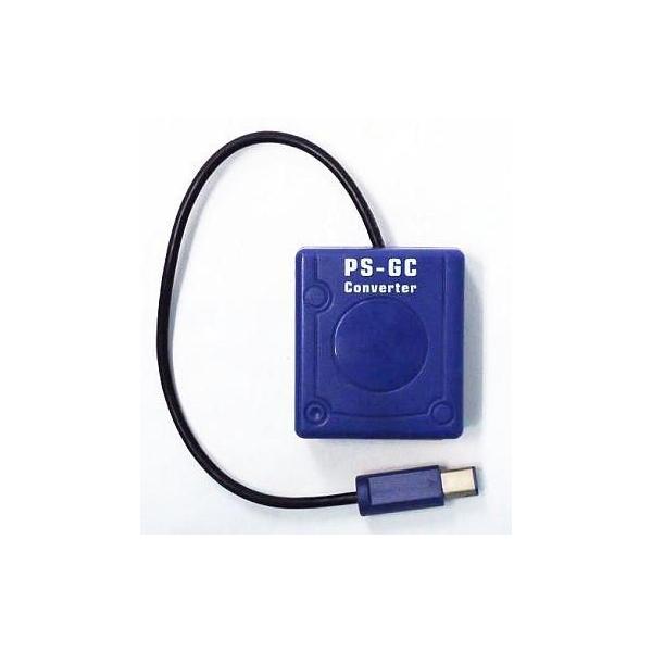 商品名：中古NGCハード PS-GC Converterこちらの商品は【プレイステーション】のコントローラーを【ゲームキューブ】で使用出来るようにする変換機です。used0130_game中古注意事項：※中古商品につきましては、本体のみの提...