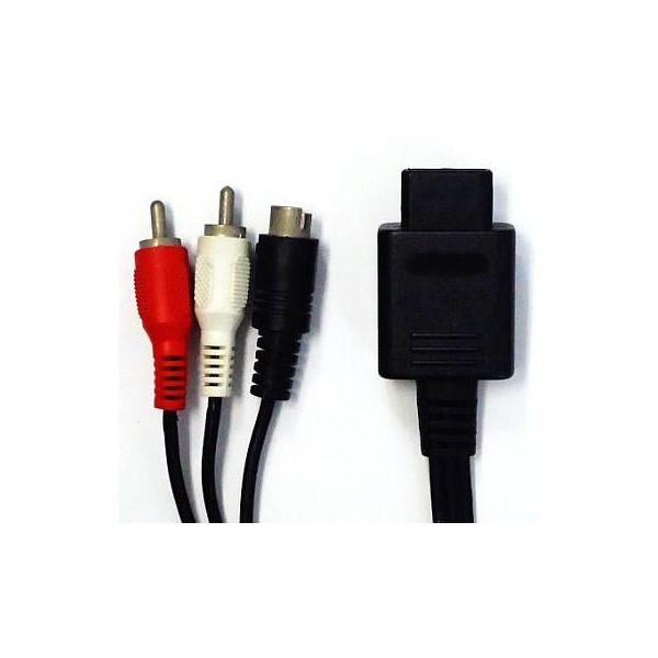 商品名：中古NGCハード S端子ケーブル 2.5m(箱説無し/メーカー不詳品/SF・N64両対応)※この商品は箱説無し、メーカー不詳の任天堂機用AVケーブル(2.5m)になります。色・形は指定できませんので、予めご了承の上、ご購入下さい。u...