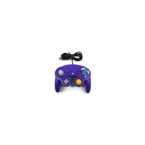 商品名：中古NGCハード ゲームキューブコントローラー (非純正品/パープル)(箱説無し/メーカー不詳品)※この商品は箱説無し、メーカー不詳のGC用コントローラー(非純正品/パープル)になります。予めご了承の上、ご購入下さい。used013...