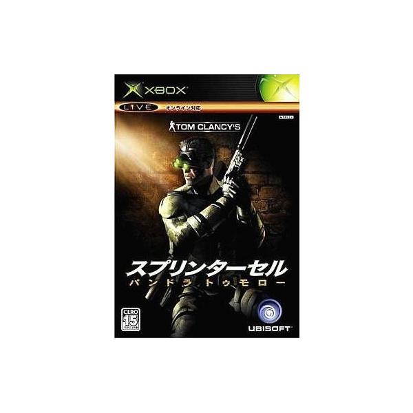 商品名：中古XBソフト Tom Clancy’s SPLINTER CELL PANDORA TOMORROWAWA-00001エックスボックス(Xbox)用ソフトused0130_game