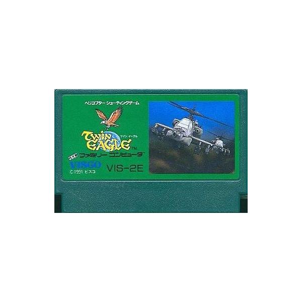 商品名：中古ファミコンソフト ツインイーグル (箱説なし)VIS-2Eused0130_game